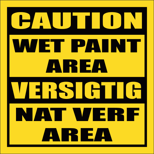 C8 - Wet Paint Sign | Safety Signs & Equipment