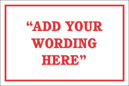 DIC10 - Blank Disclaimer Sign | Safety Signs & Equipment