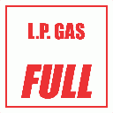 GAS10 - L.P. Gas Empty Sign | Safety Signs & Equipment