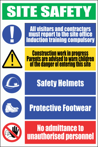 C22 - Site Safety Sign | Safety Signs & Equipment