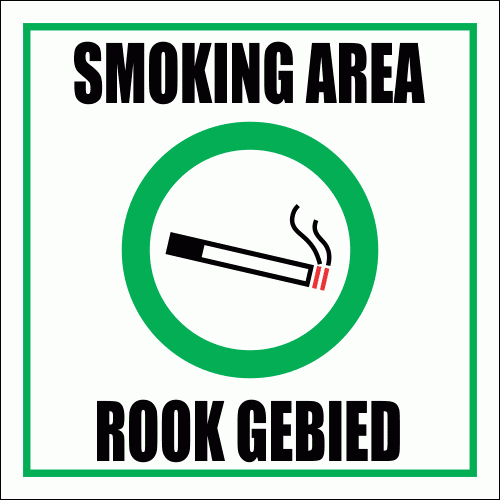 SM17 - Smoking Area Sign | Safety Signs & Equipment