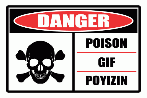 PO9 - Danger Poison Sign | Safety Signs & Equipment
