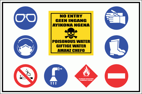 PO11 - No Entry Poisonous Water Sign | Safety Signs & Equipment