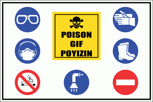 PO12 - Poison - Mandatory Sign | Safety Signs & Equipment