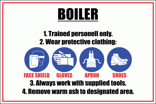 WF5 - Boiler Sign | Safety Signs & Equipment