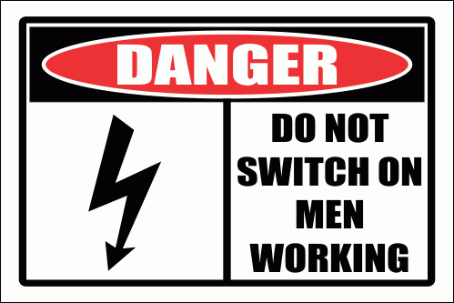 WF21 - Danger Men Working Sign | Safety Signs & Equipment