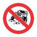 PR10E - No Horse Riding Explanatory Sign | Safety Signs & Equipment