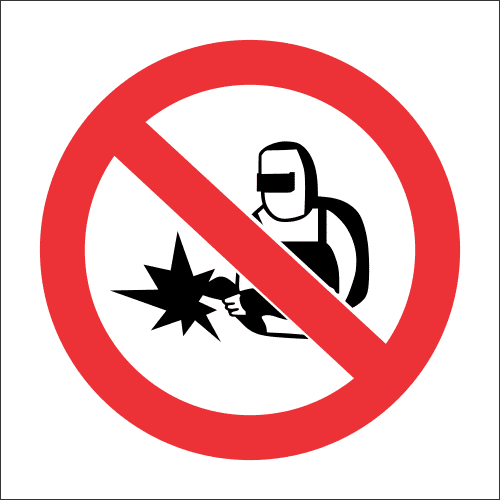 PR50 - No Cutting Or Welding Sign | Safety Signs & Equipment