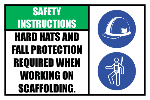 SC23 - Safety Instructions Sign | Safety Signs & Equipment
