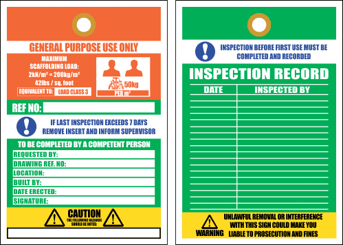 STS18 - General Purpose Use Tag | Safety Signs & Equipment