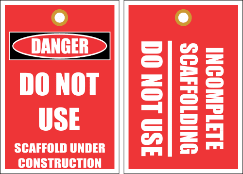 STU1 - Danger Do Dot Use Tag | Safety Signs & Equipment