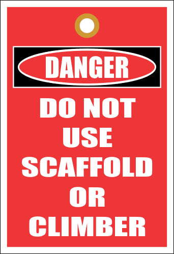 STU15 - Danger Do Not Use Tag | Safety Signs & Equipment