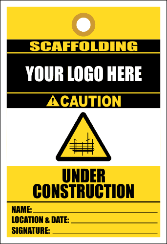 STC12 - Scaffold Under Construction Tag | Safety Signs & Equipment