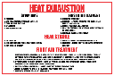 FA2 - Heat Exhaustion And Heat Stroke Sign | Safety Signs & Equipment
