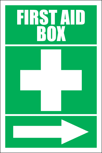 FA16 - First Aid Box Right Sign | Safety Signs & Equipment