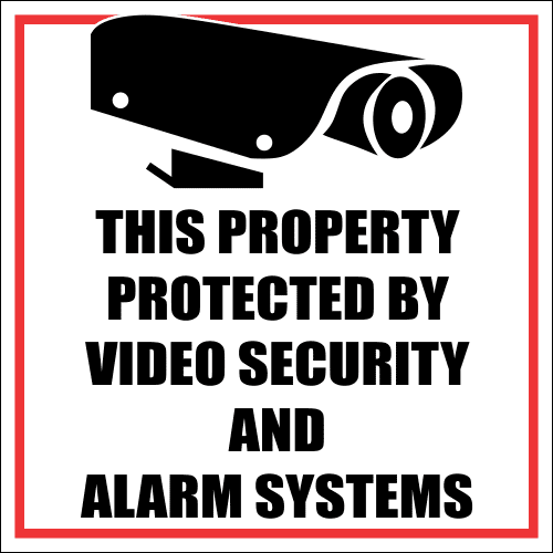 SE16 - Property Protected By Sign | Safety Signs & Equipment