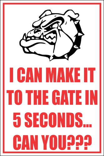 SE65 - 5 Seconds Sign | Safety Signs & Equipment