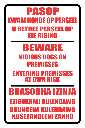 SE64 - Beware Of The Dog Sign | Safety Signs & Equipment