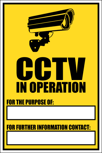 SE77 - CCTV In Operation Sign | Safety Signs & Equipment