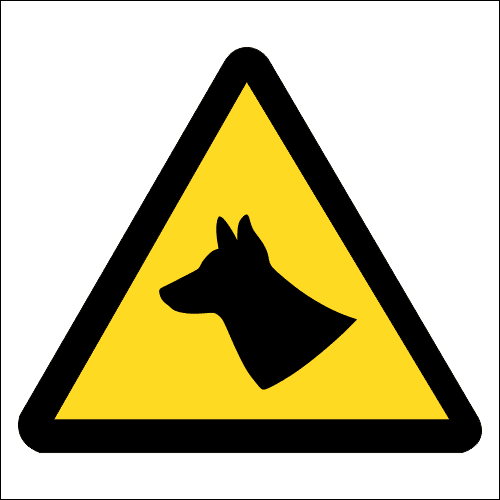 SE81 - Guard Dog Sign | Safety Signs & Equipment