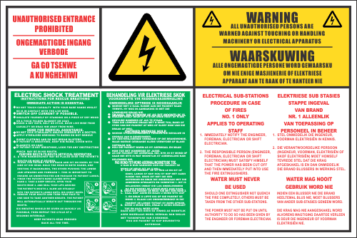 EL26 - Electrical Sub-Station Sign III | Safety Signs & Equipment