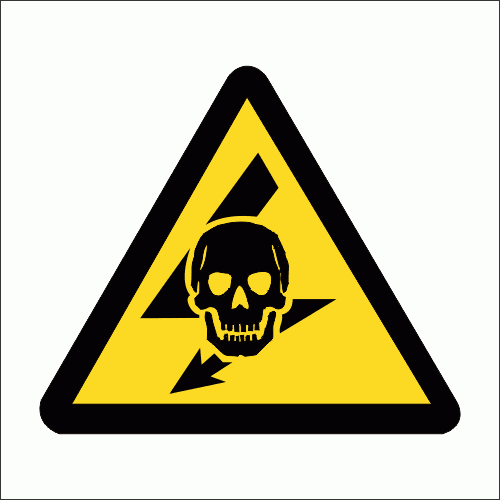 EL27 - Exposed Live Safety Sign | Safety Signs & Equipment