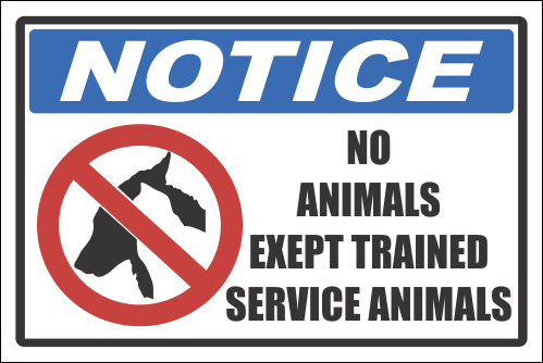 H15 - No Animals Sign | Safety Signs & Equipment
