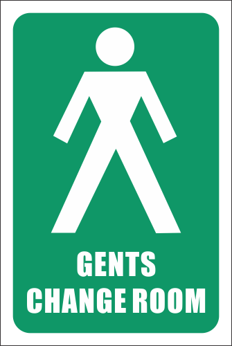 T10 - Gents Change Room Sign | Safety Signs & Equipment