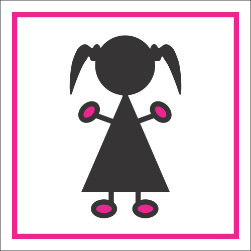 T24 - Girls Toilet Sign | Safety Signs & Equipment