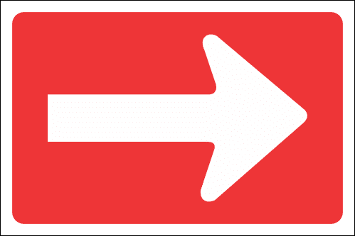 R4.2 - One-Way Right Road Sign | Safety Signs & Equipment