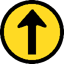 TR106 - Temporary Proceed Right Only Road Sign | Safety Signs & Equipment