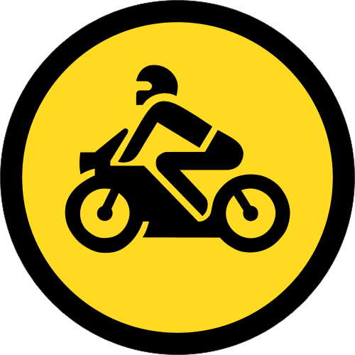 TR116 - Temporary Motorcycles Only Road Sign | Safety Signs & Equipment