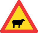 W313 - Wild Animals Ahead Road Sign | Safety Signs & Equipment