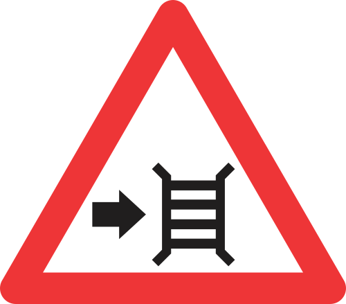 W315 - Motor Gate (Right) Road Sign | Safety Signs & Equipment