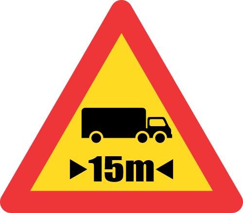 TW321 - Temporary Length Restricted Road Sign | Safety Signs & Equipment