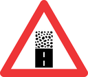 TW325 - Temporary Gravel Road Begins Road Sign | Safety Signs & Equipment