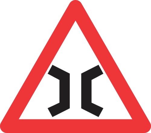W326 - Narrow Bridge Road Sign | Safety Signs & Equipment