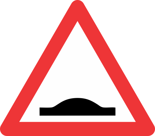 W332 - Speed Hump Road Sign | Safety Signs & Equipment