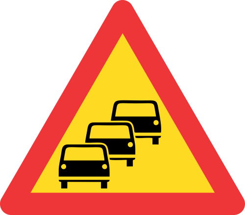 TW355 - Temporary Congestion Road Sign | Safety Signs & Equipment