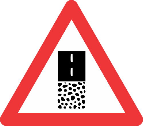 W363 - Gravel Road End Road Sign | Safety Signs & Equipment