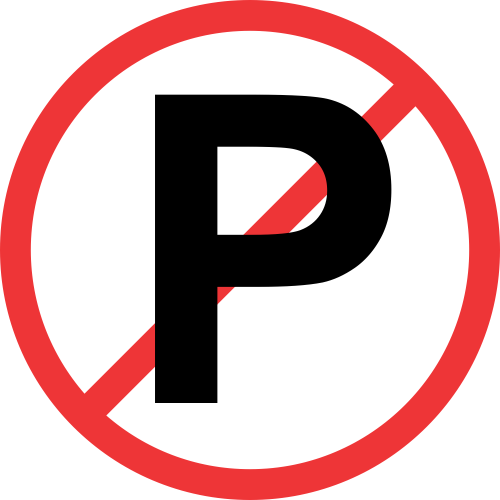 R216 - No Parking Road Sign | Safety Signs & Equipment