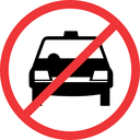 TR223 - Temporary No Motor Cars Road Sign | Safety Signs & Equipment