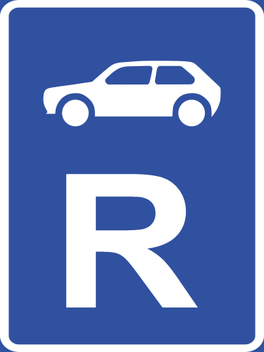 R308 - Motor Car Reservation Road Sign | Safety Signs & Equipment