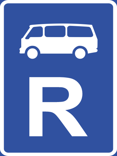 R310 - Mini-Bus Reservation Road Sign | Safety Signs & Equipment