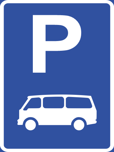 R310-P - Mini-Bus Parking Reservation Road Sign | Safety Signs & Equipment