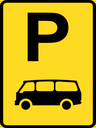 R310-P - Mini-Bus Parking Reservation Road Sign | Safety Signs & Equipment