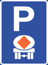 TR316-P - Temporary Vehicle Conveying Dangerous Goods Parking ...