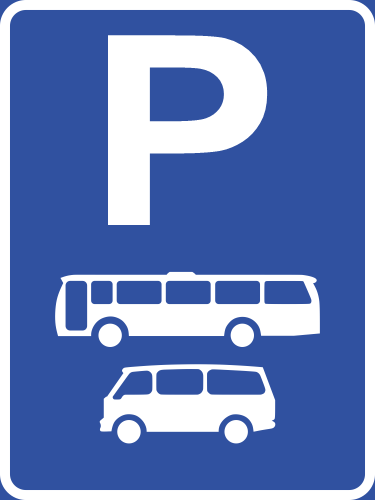 R327-P - Bus & Mini-Bus Parking Reservation Road Sign | Safety Signs ...