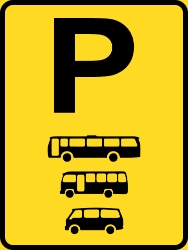 TR333-P - Temporary Bus, Midi-Bus and Mini-Bus Parking Reservation Road ...