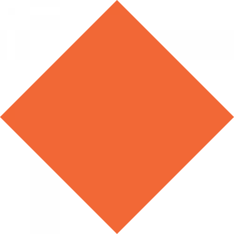 Hazchem Diamond - Heavy Vehicle - Chromadek Steel | Safety Signs ...